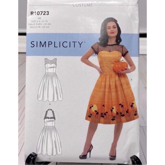 Simplicity | Dresses | 5 For 25 Simplicity R723 Costume Sewing Pattern ...